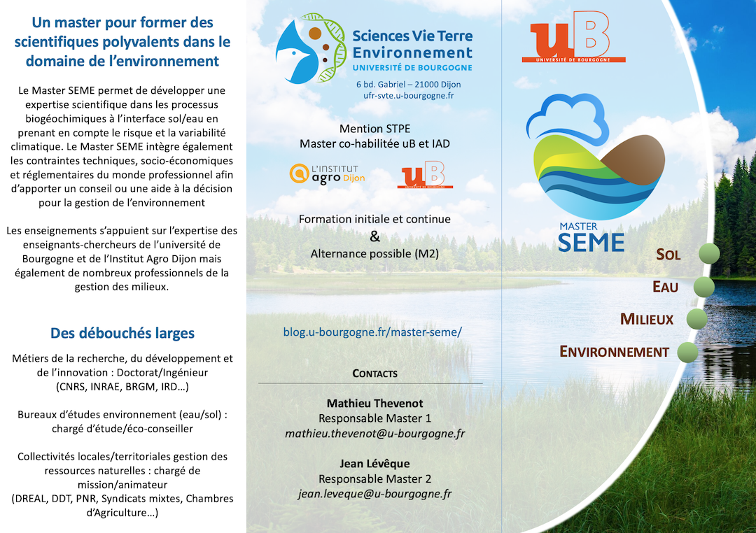 Objectifs | Master SEME